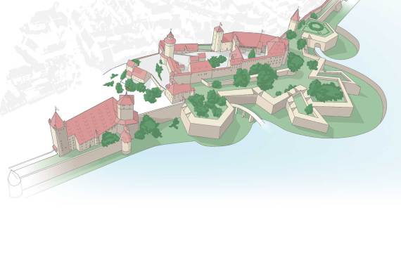 Nürnberger Kaiserburg und Stadtmauer in Zahlen - Stadtportal Nürnberg